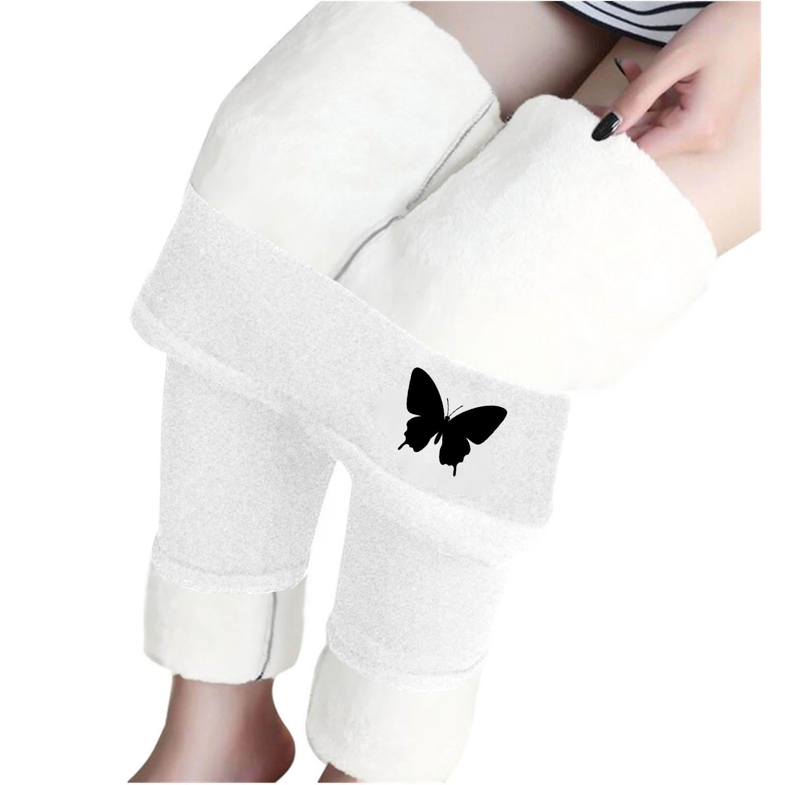 ShiShine Compression Leggings for Women High Waist Tummy Control Fleece ...