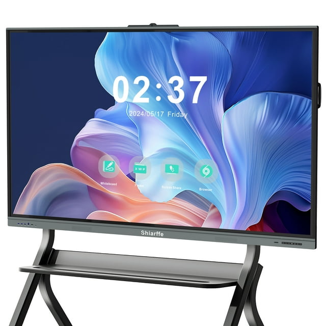 Shiarffe SKI65 65-Inch Smart Board Interactive Whiteboard with 48MP ...