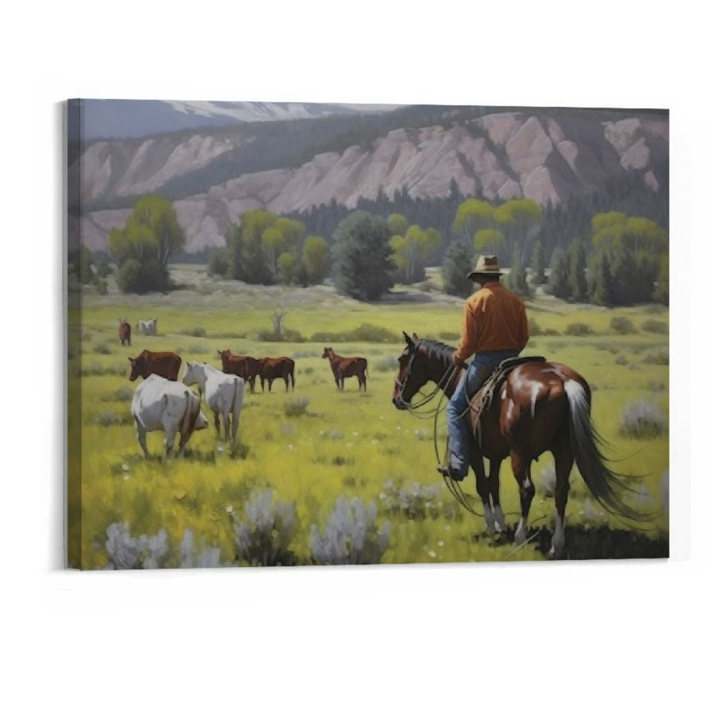 Shiartex A Damn Spring Poster Canvas Wall Art Picture Print Hanging ...