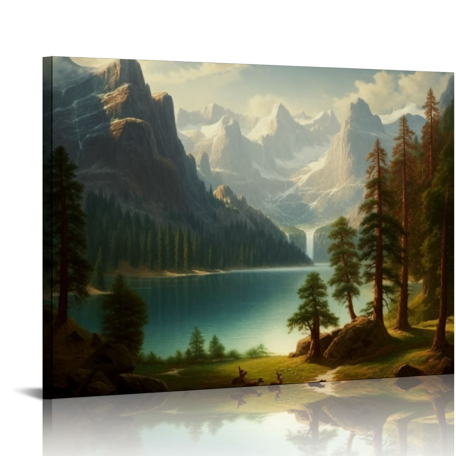 Shiartex Albert Bierstadt Art Prints - Sierra Nevada Albert Bierstadt ...