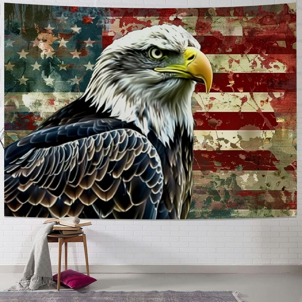 Shiartex America Flag Tapestry Wall Hanging, Stars and Stripes USA Flag ...