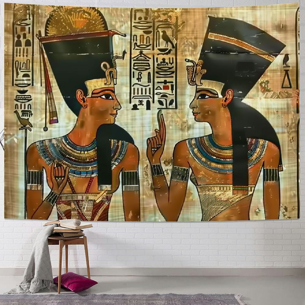 Shiartex Ancient Egyptian Tapestry Pharaoh Hieroglyphic Cool Mythology ...