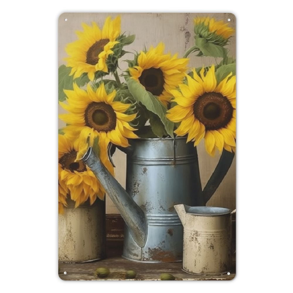 Shiartex Antique Tin Sign Always Believe Vintage Signs Decoration ...