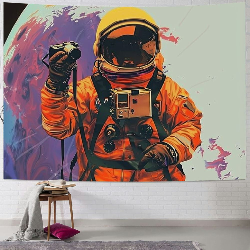 Shiartex Astronaut Tapestry-space Tapestry Funny Fantasy Space Art ...