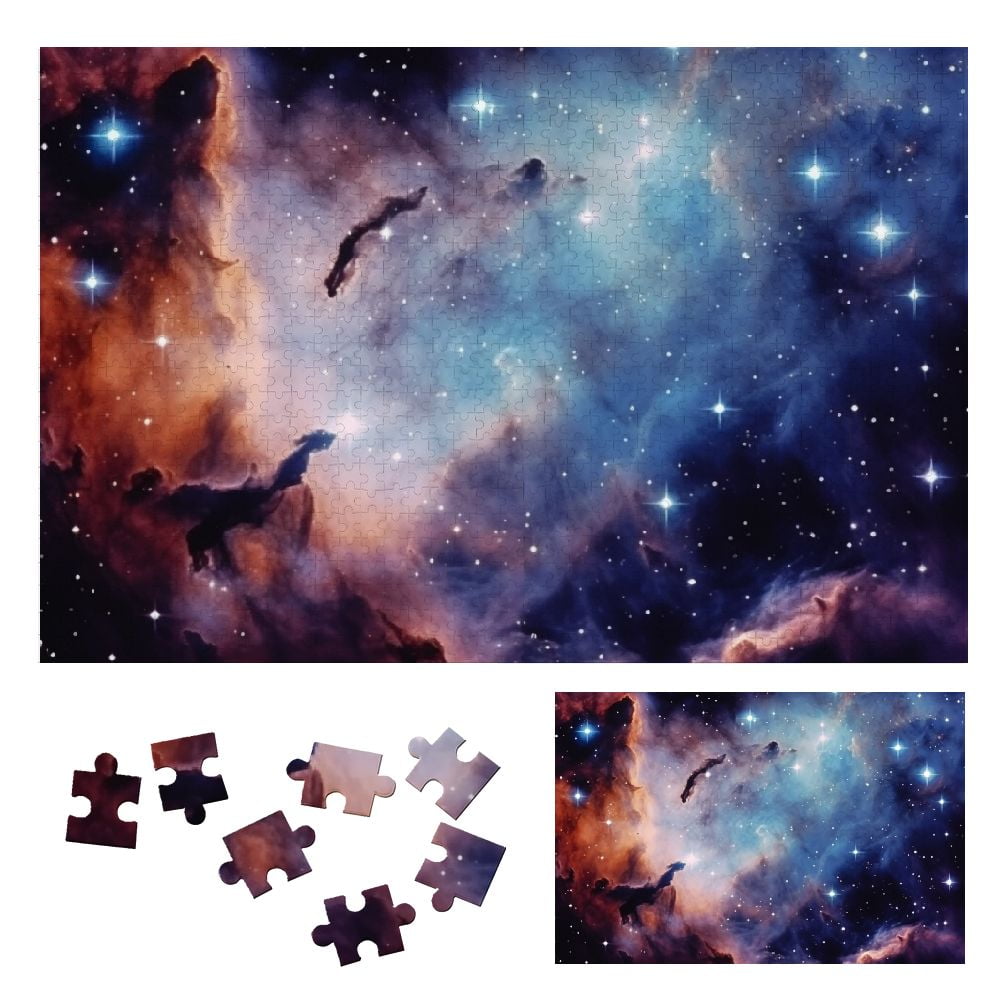 Shiartex BUHAH Galaxy Jigsaw Puzzles Space Puzzle for Adults Solar ...