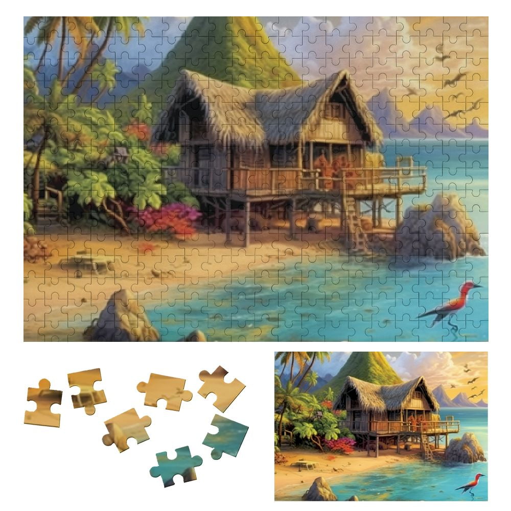 Shiartex Beach Ocean Puzzles for Adults Nature, Summer Hawaii Landscape ...