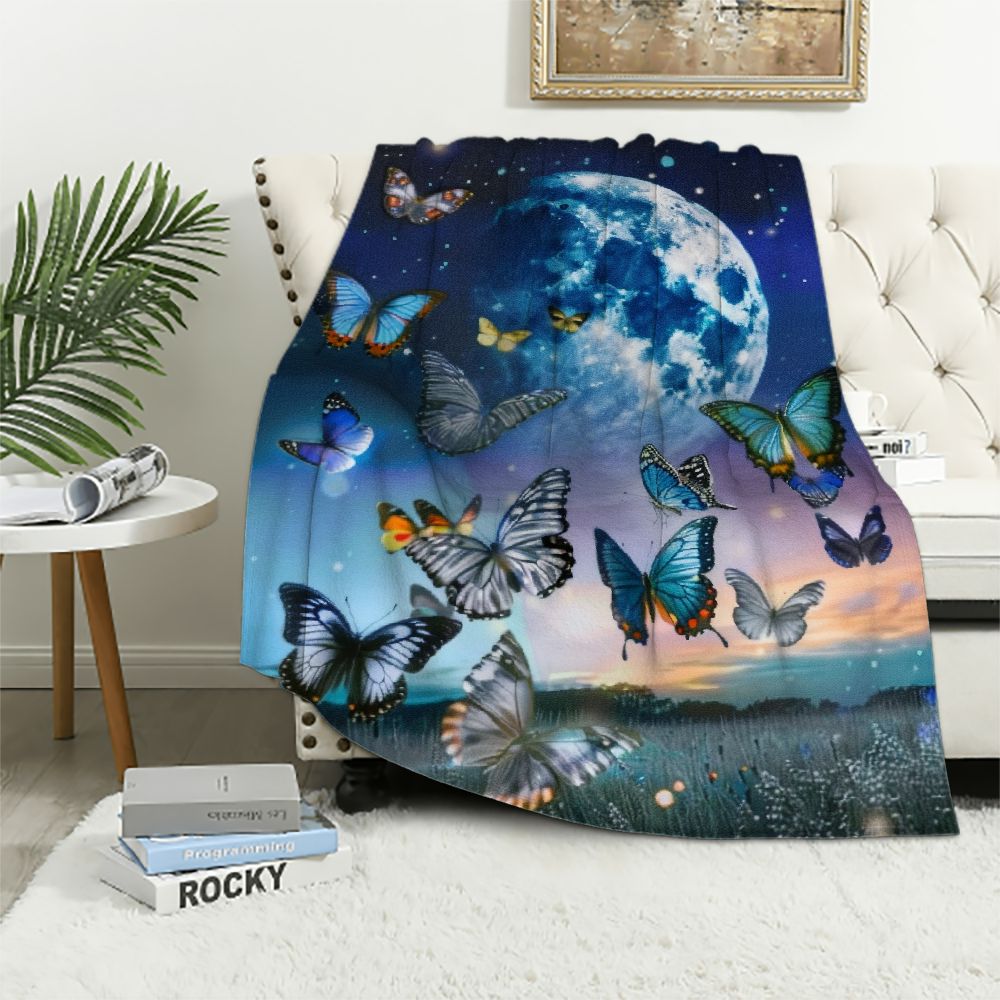 Shiartex Blanket,3D Butterfly Throw Blanket,Butterfly Gifts for Girls ...