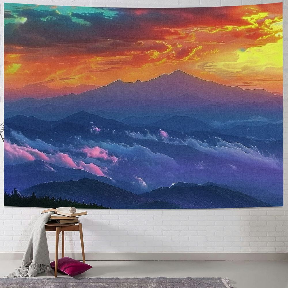 Shiartex Blue Ridge Parkway Tapestry Scenic Landscape Appalachian ...