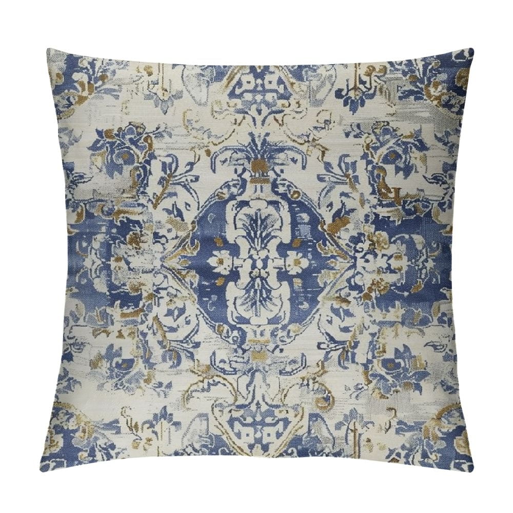 Shiartex Boho Pillow Covers 18x18 Inch Geometric Tribal Carpet Pattern ...