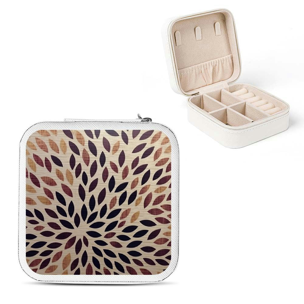 Shiartex Circular Design Jewelry Box for Necklace, Ring, Earring ...
