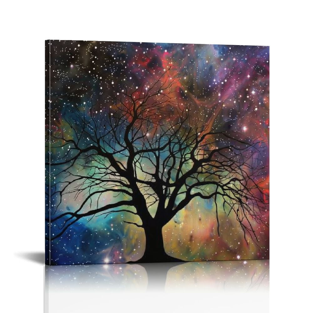 Shiartex Cosmic Space Art Modern Canvas Prints Ready To Hang Home Art ...