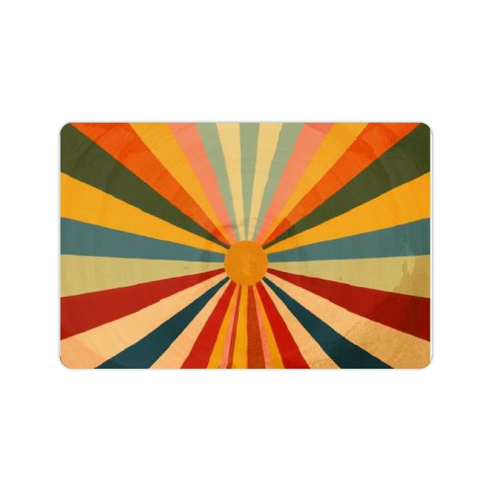 Shiartex Diatom Mud Mat Floor Mat Indoor Outdoor Sunburst Bauhaus ...