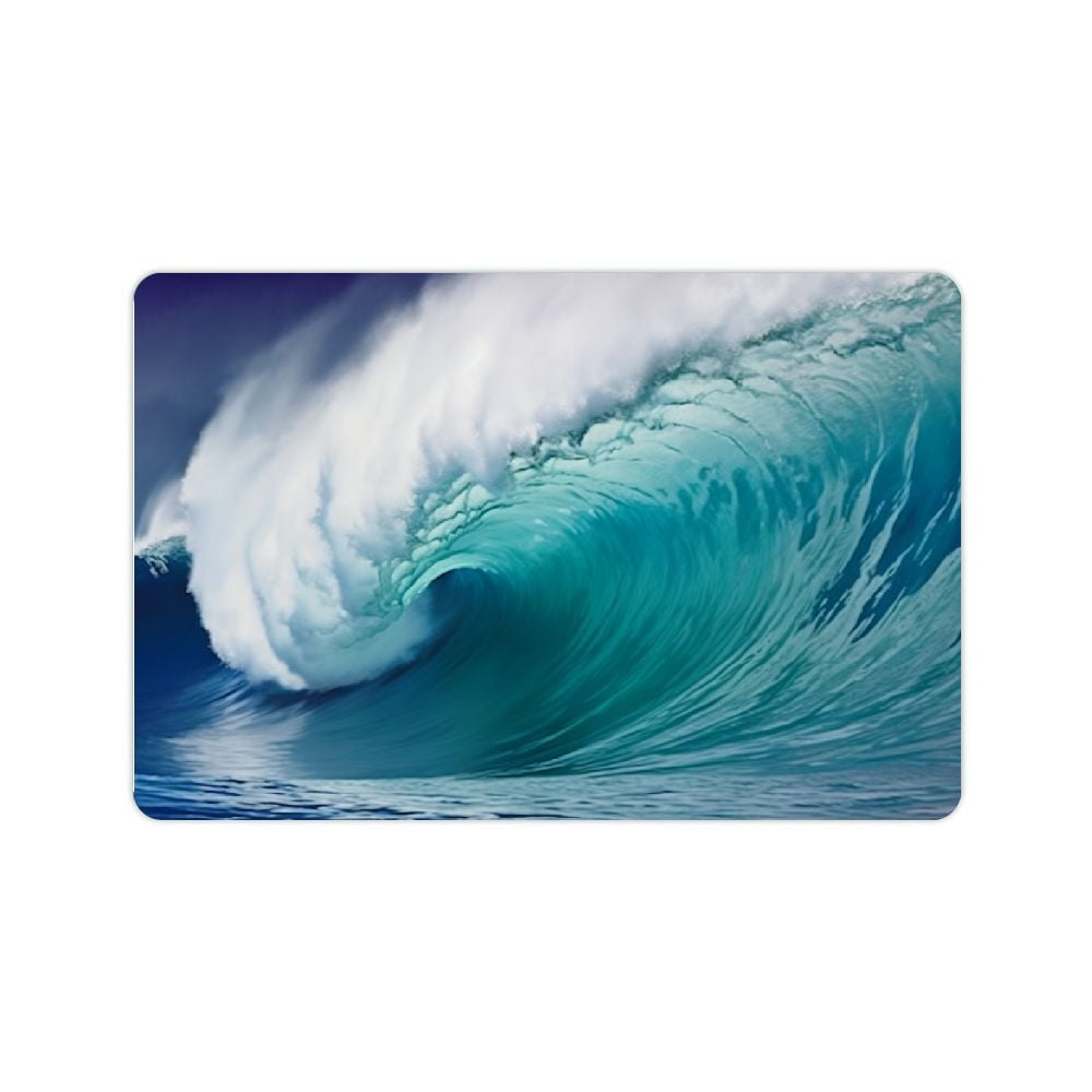 Shiartex Diatom Mud Mat Floor Mat Indoor Outdoor Waves Ocean Water for ...