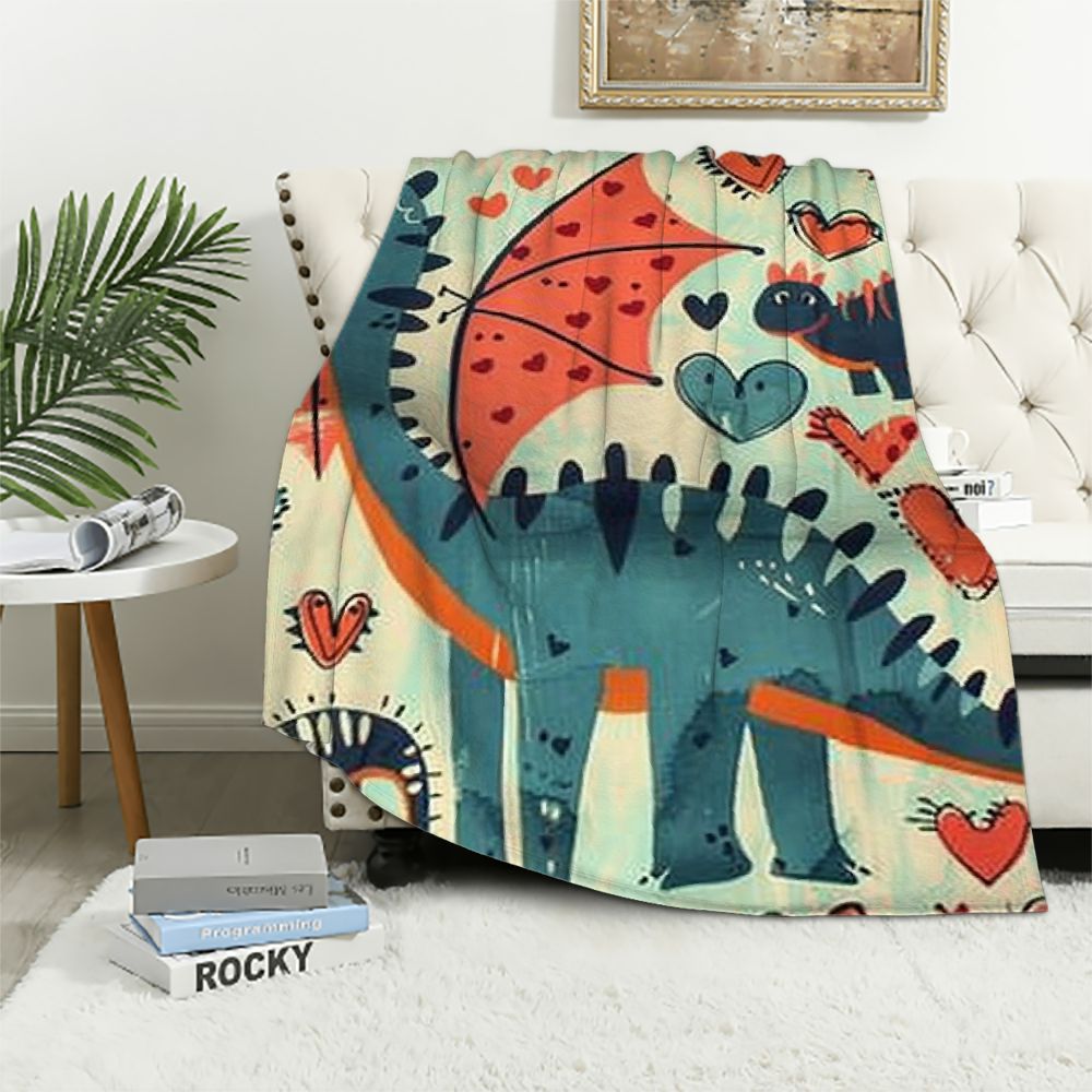 Shiartex Dragon Blanket for Adults Girls Kids Women Dragon Blanket ...