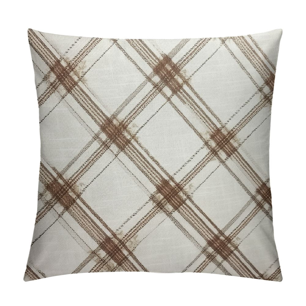Shiartex Fall Buffalo Check Throw Pillow Covers, Autumn Farmhouse Plaid ...