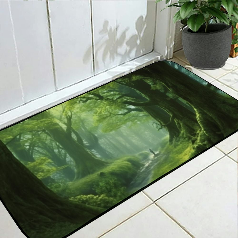 Shiartex Fantasy Art Outside Door Mats for Home Entry Floor, Square ...