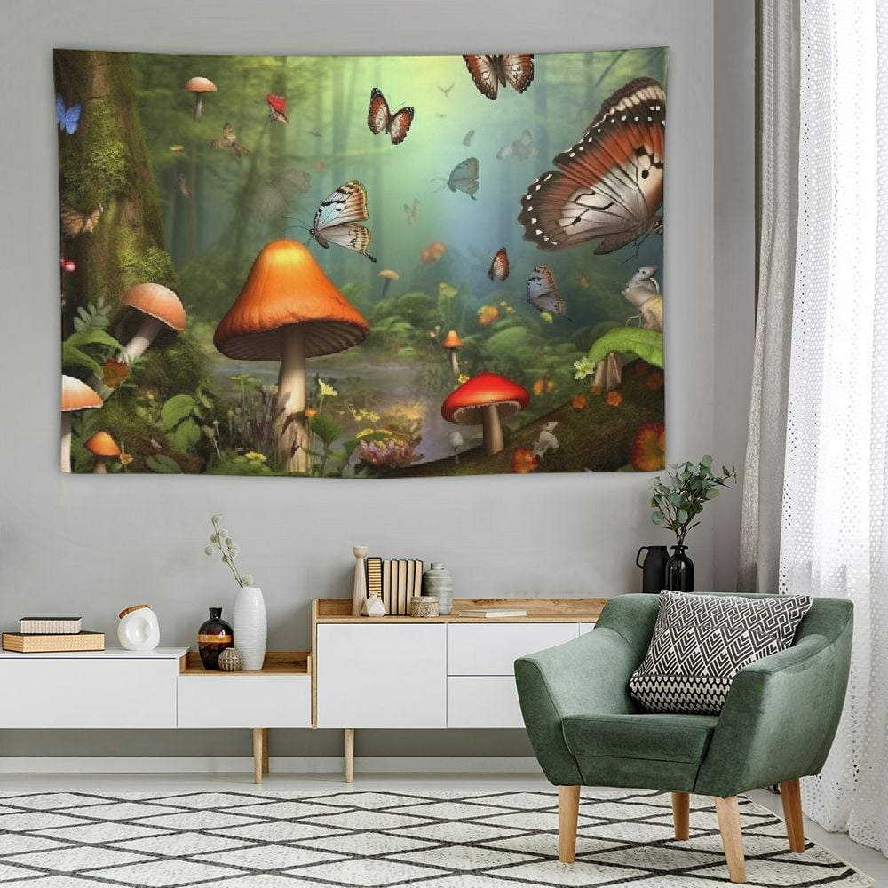 Shiartex Fantasy Forest Tapestry Wall Hanging Enchanted Fairy Tale ...