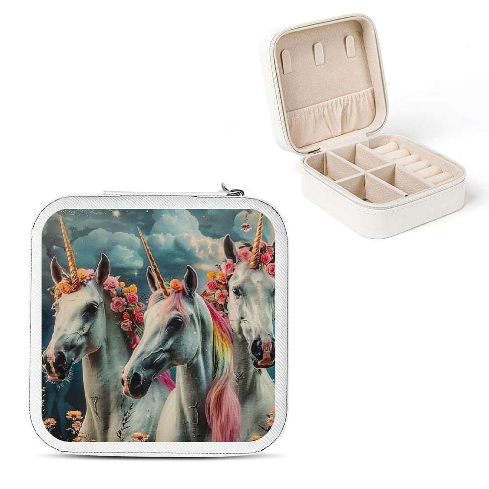 Shiartex Fantasy Horses Jewelry Box Organizer for Necklace, Ring ...