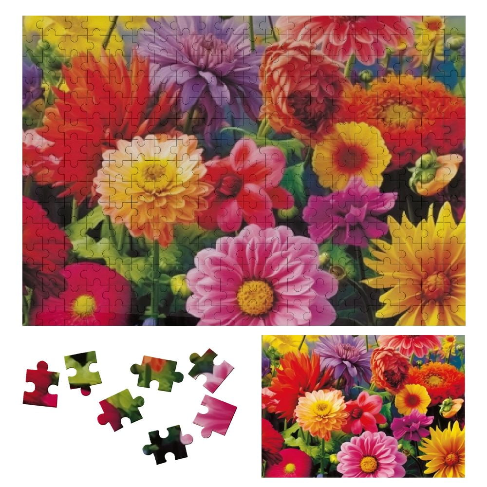 Shiartex Flower Plant Puzzles for Adults, Colorful Sunflower Floral ...