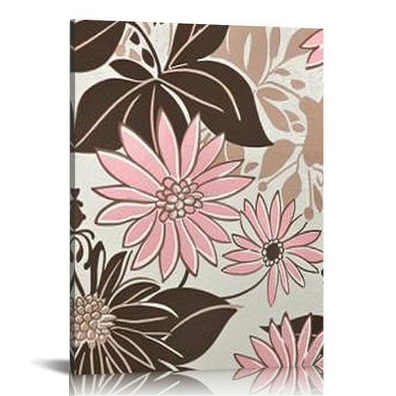 Shiartex Flowers Canvas Wall Art Home Decor for Living Room Office ...