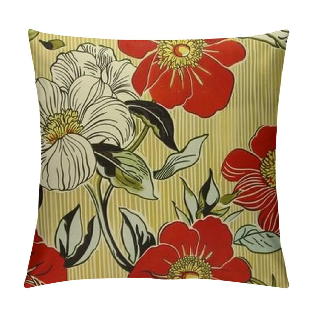 Shiartex Flowers Wallpaper Arts and Crafts Movement Modern Rustic ...
