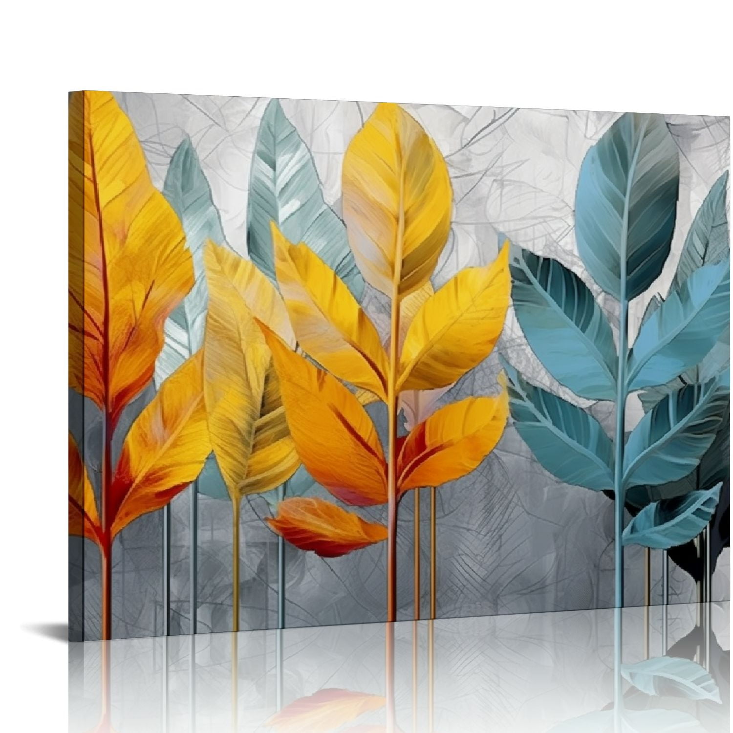 Shiartex Gold Wall Art Bedroom - Abstract Wall Art - Canvas Wall Art ...