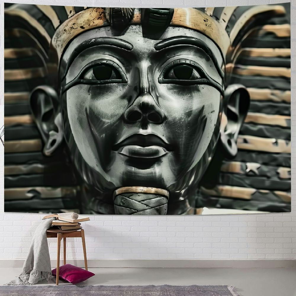Shiartex Grey Egyptian Pharaoh Tapestry Occult Ancient Egypt King ...