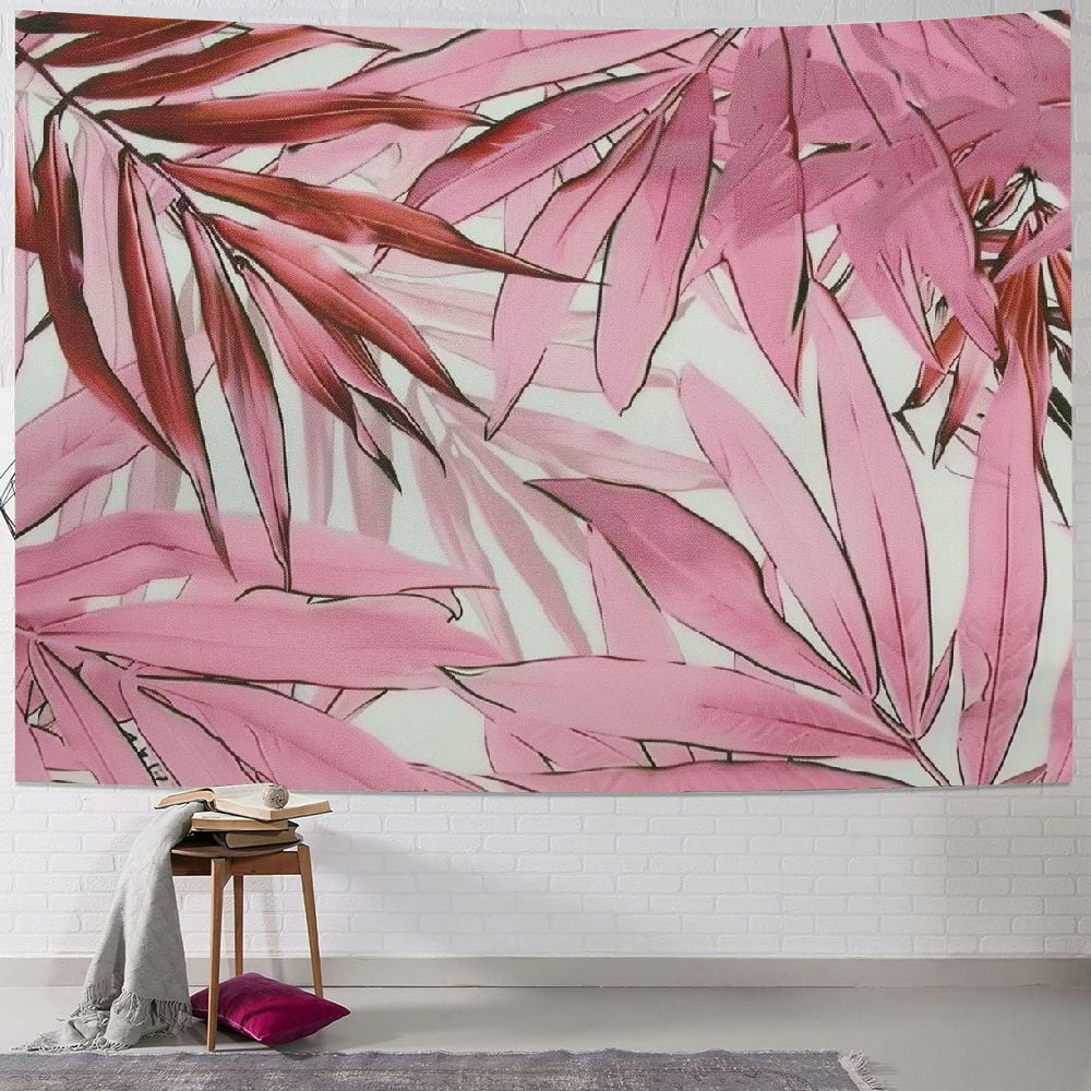 Shiartex Jungle Tropical Palm Leaves Tapestry Wall Hanging,Tropical ...
