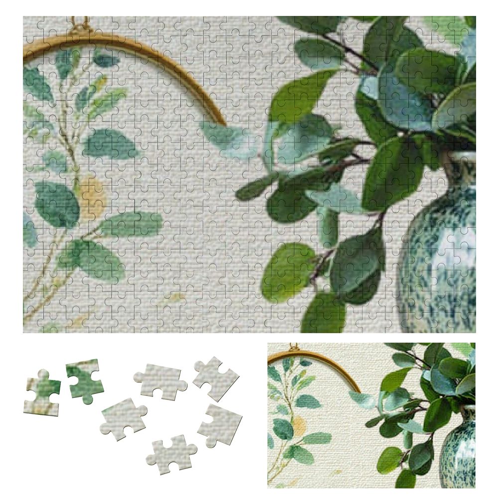 Shiartex Leaves Wooden Jigsaw Puzzle for Adults and Kids - Premium Eco ...