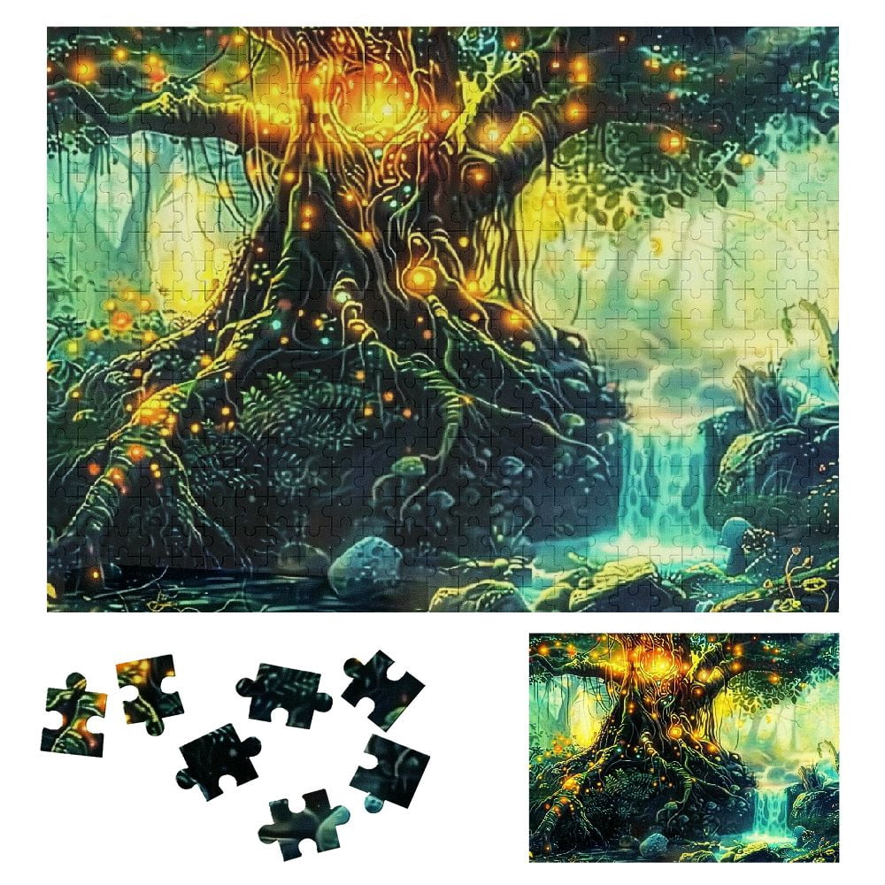 Shiartex Nature Beauty Wooden Jigsaw Puzzle, Impossible Hard Challenge ...