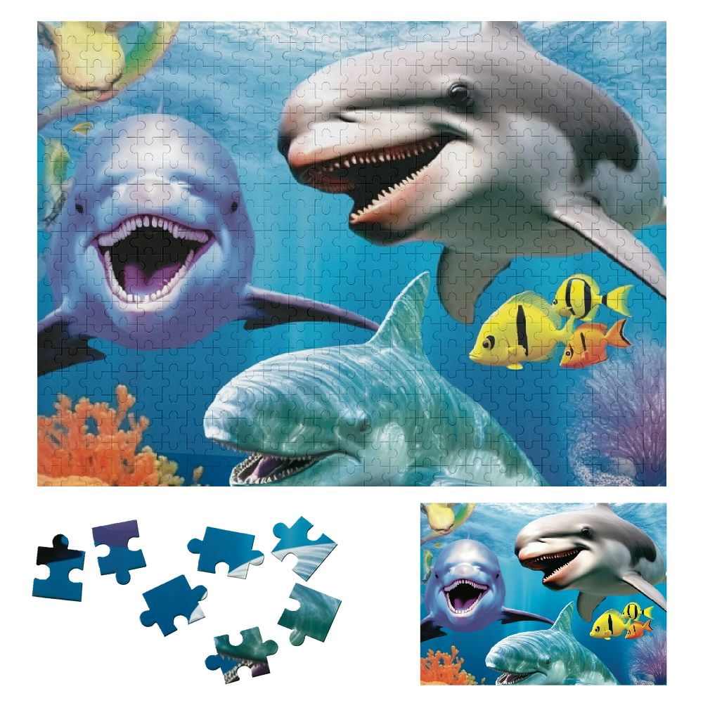 Shiartex Ocean - Jigsaw Puzzle for Kids and Adults 500 PCS - Walmart.com