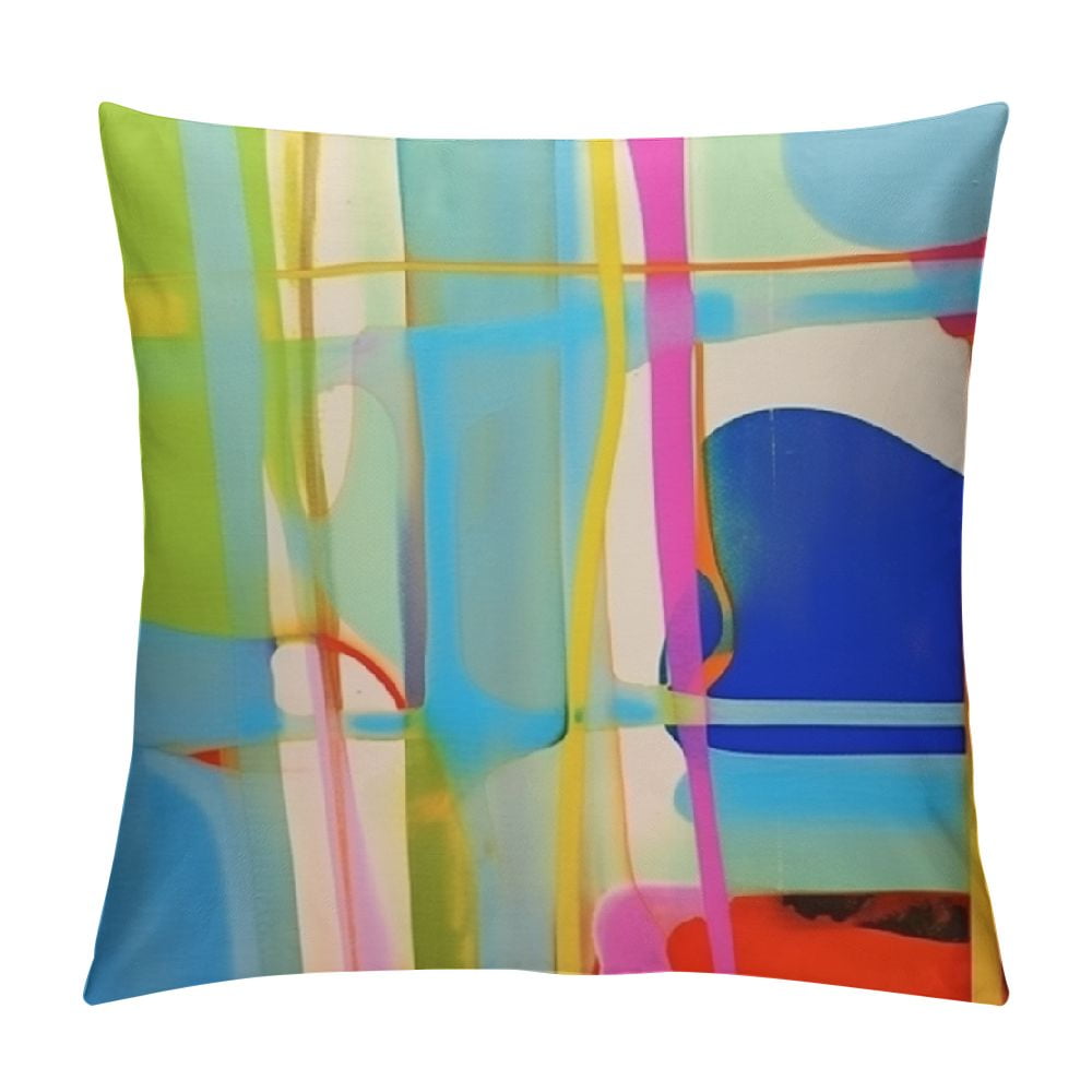 Shiartex Outdoor Throw Pillow Covers Colorful Sofa Pillows for Living ...