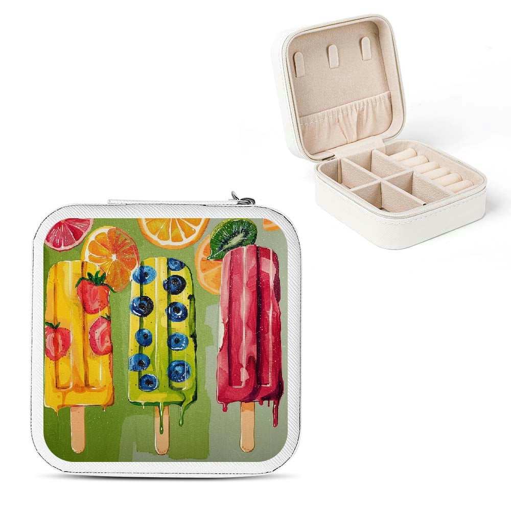 Shiartex Popsicles Fruit Lemon Small Jewelry Boxes for Women Necklace ...