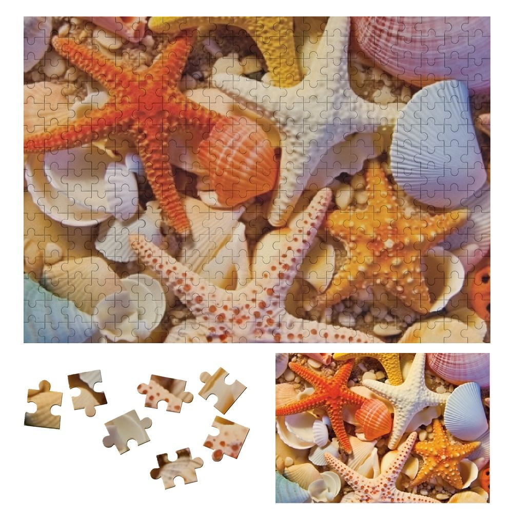 Shiartex Puzzles Beach Shells - Jigsaw Puzzle 300 PCS - Walmart.com