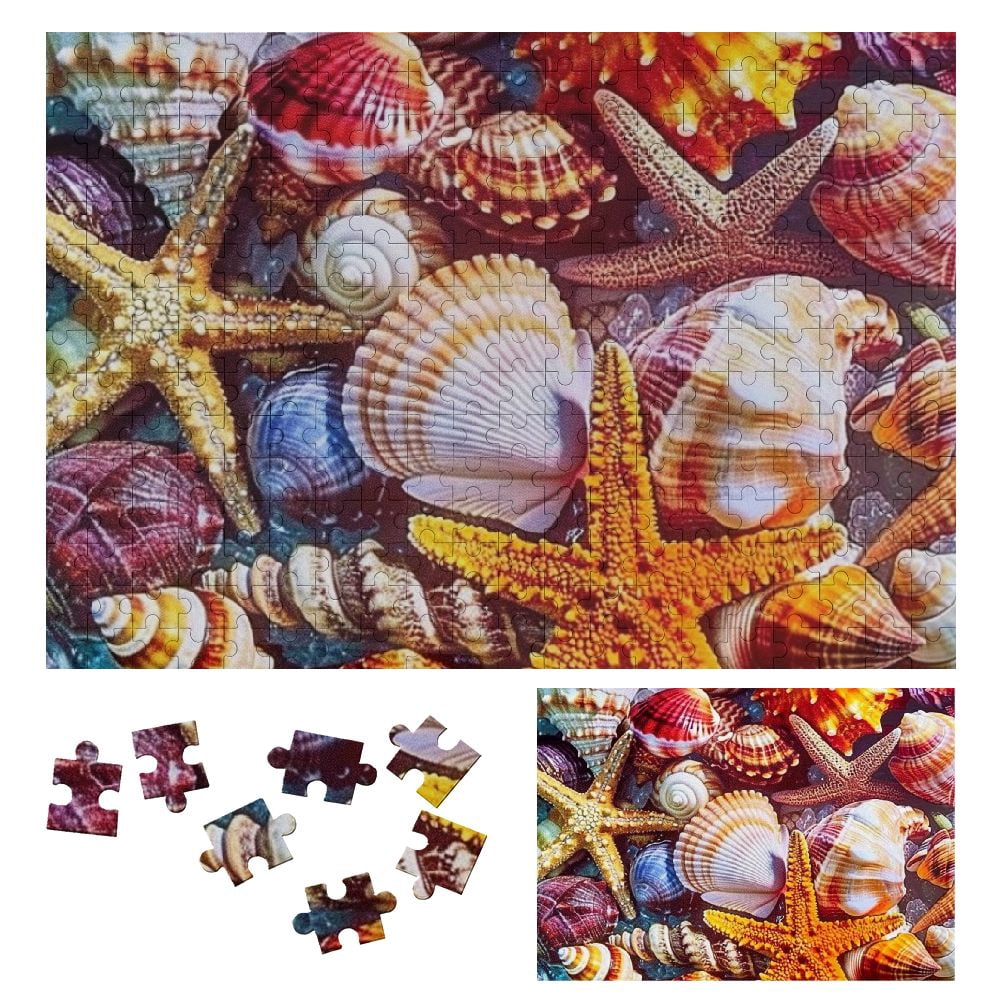 Shiartex Sea Shell Treasures Jigsaw Puzzle - Modern Home Decor Ideal ...