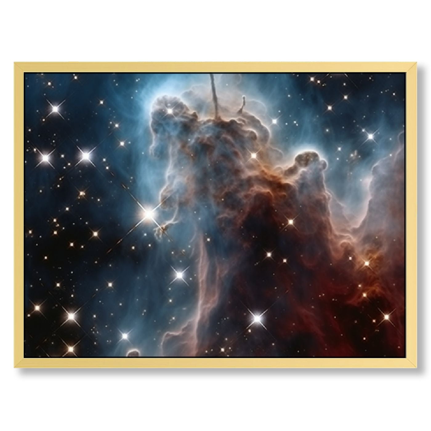 Shiartex Space Decor for Boys Room Canvas Wall Art Solar System Posters ...
