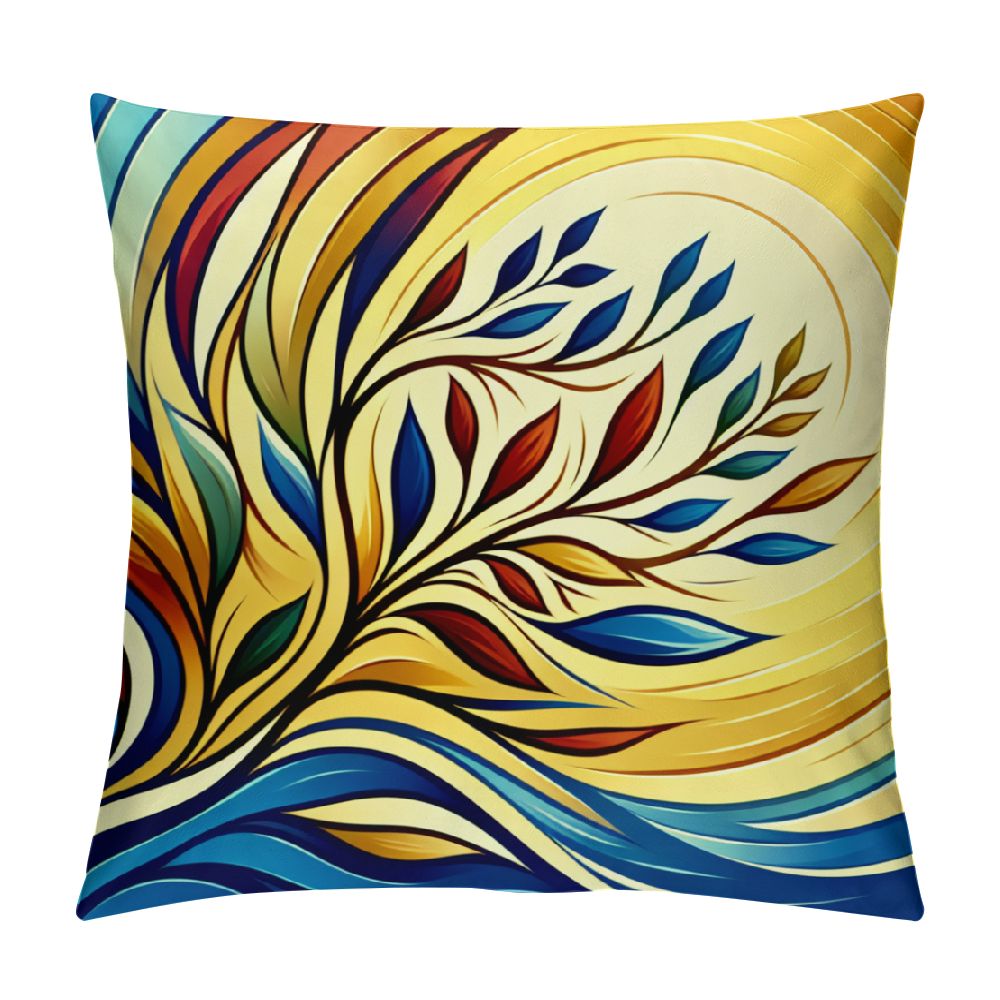 Shiartex Spring Birds Pillow Covers , Outdoor Farmhouse Birds Pillow ...