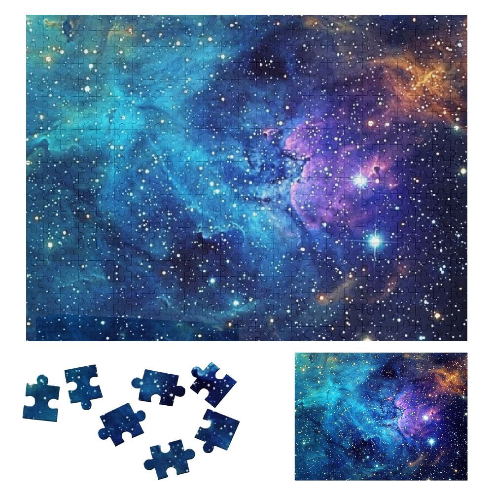 Shiartex Stars Cluster Space Wooden Jigsaw Puzzle for Adults and Kids ...
