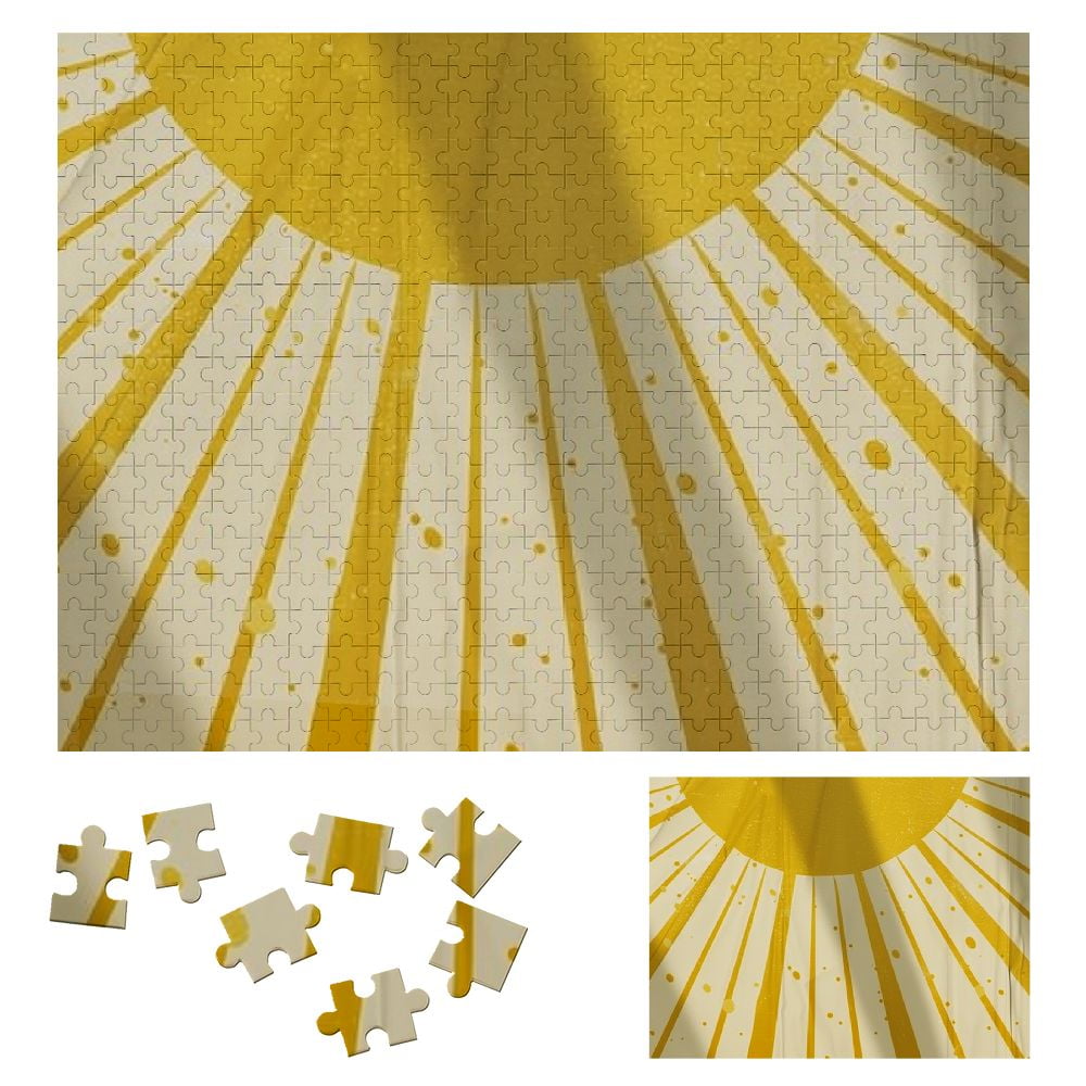 Shiartex Sun Rays Wooden Jigsaw Puzzle, Impossible Hard Challenge for ...