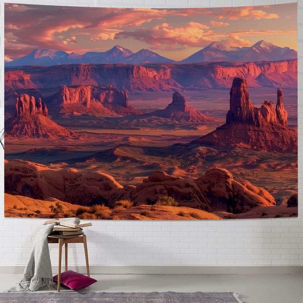 Shiartex Sunrise Tapestry, Sunrise in Grand Canyon National Park Wall ...