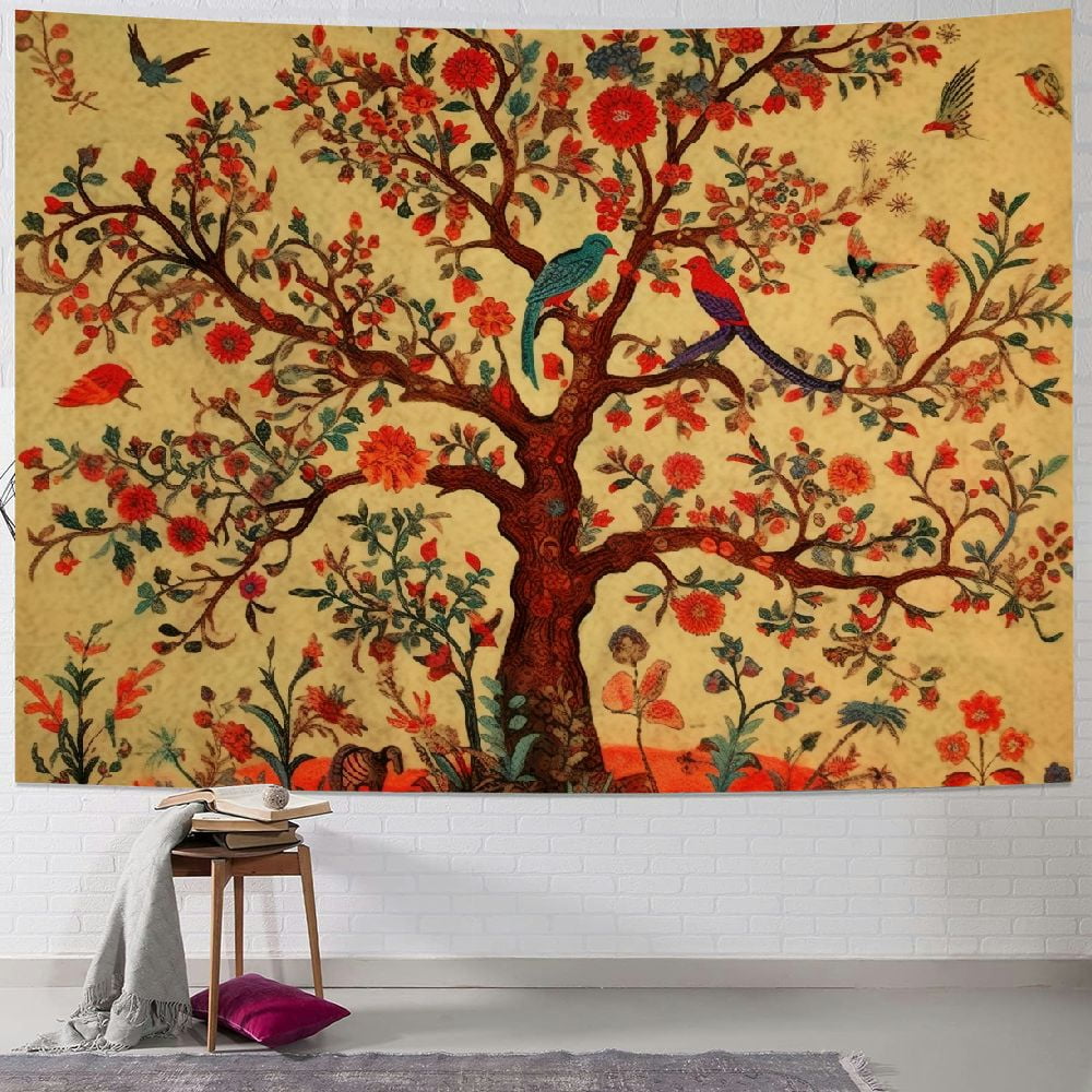 Shiartex Tapestry Tree of Life Wall Hanging Psychedelic Tapestries ...