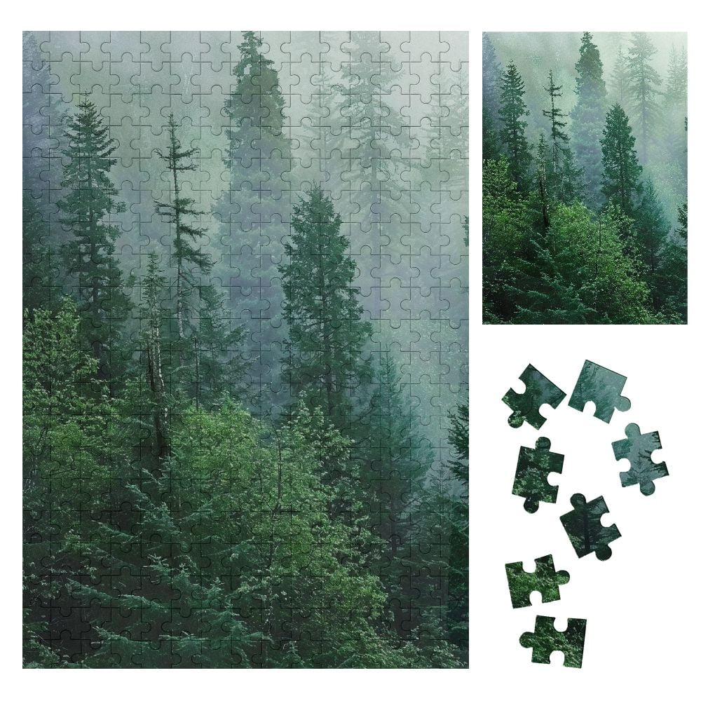 Shiartex Trees Wooden Jigsaw Puzzle for Family and Friends with ...