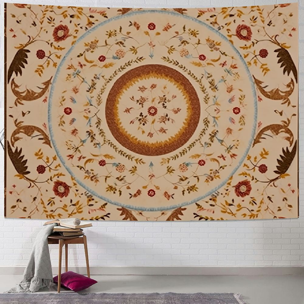 Shiartex Wall Tapestry Bohemian - Floral Vine Wall Hanging Celestial ...