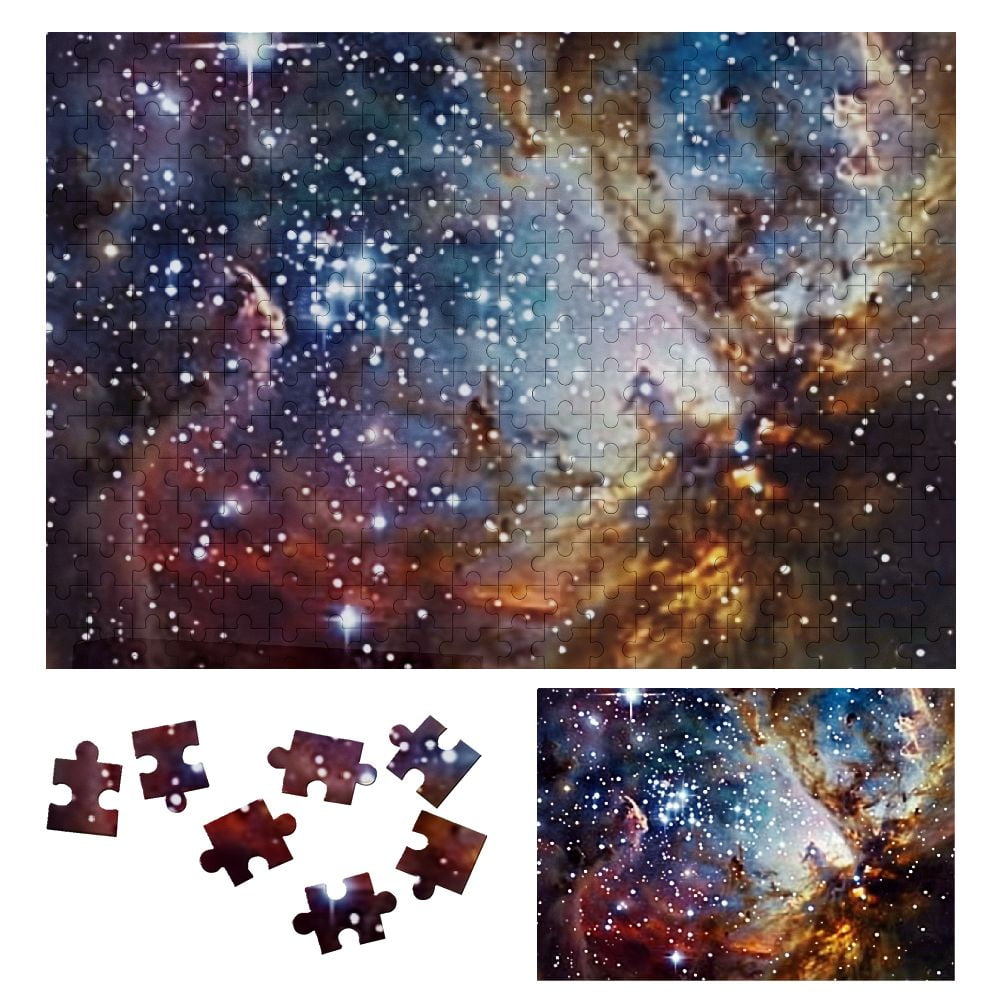 Shiartex Wooden Space Puzzle Adult, Solar System Galaxy Puzzle, Star ...