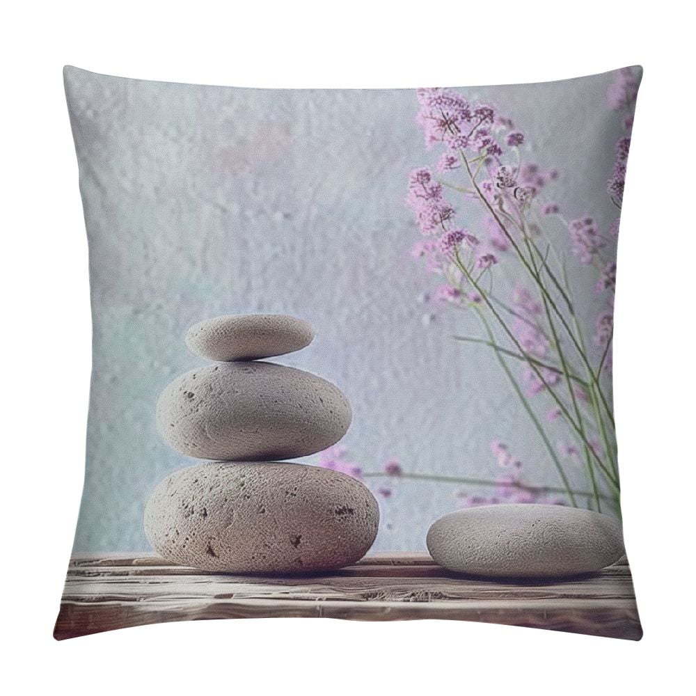 Shiartex Zen Basalt Stones Pillow Covers ,Indoor Massage Stone ...