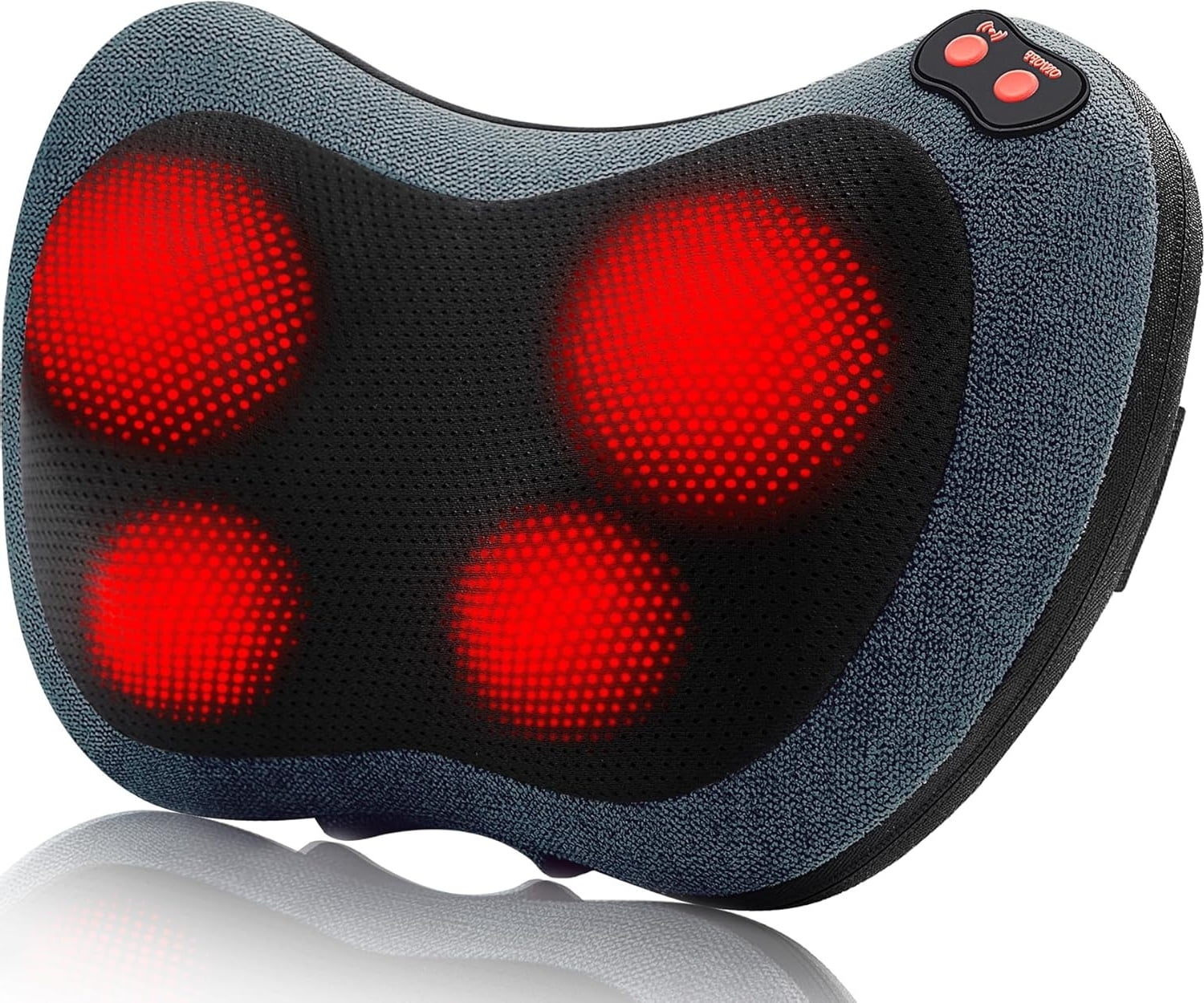 Shiatsu Back and Neck Massager with Heat, Deep Tissue Kneading,Electric ...