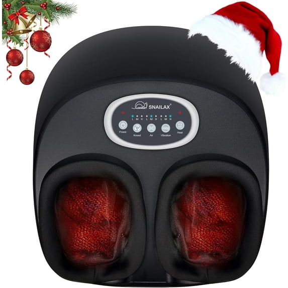 Shiatsu Foot Massager with Heat, FSA Eligible, Kneading, Compression ...
