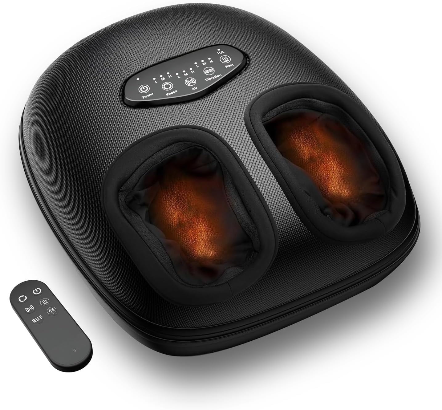 Shiatsu Foot Massager with Heat, FSA Eligible, Kneading, Compression ...