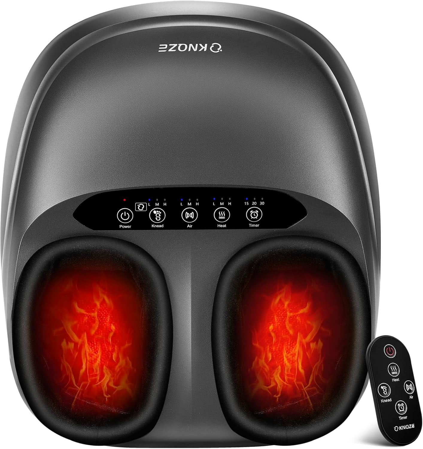 Shiatsu Foot Massager Machine with Heat & Remote, 2025 Upgraded Deep ...