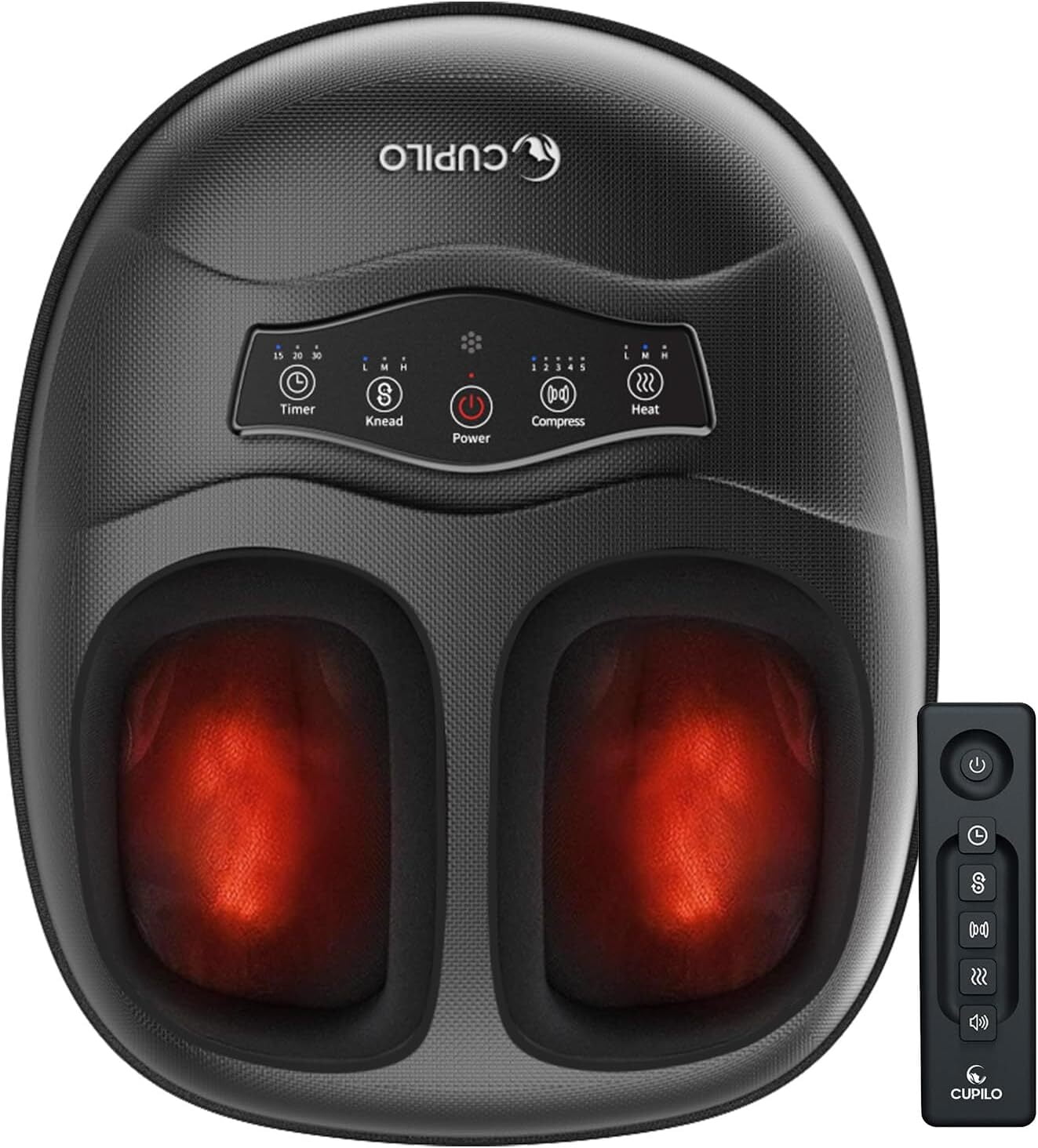 Shiatsu Foot Massager with Heat - Upgraded Foot Kneading Massage with ...
